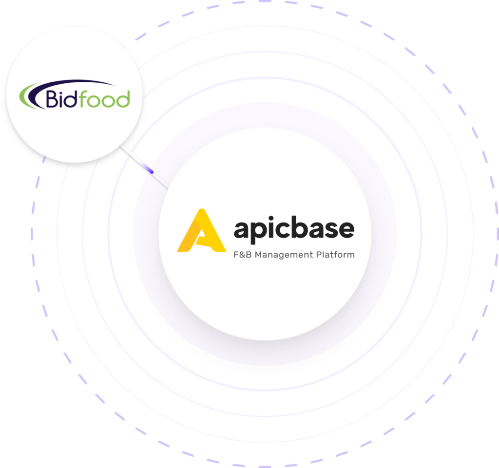 Bidfood UK Procurement Management Integration - Apicbase