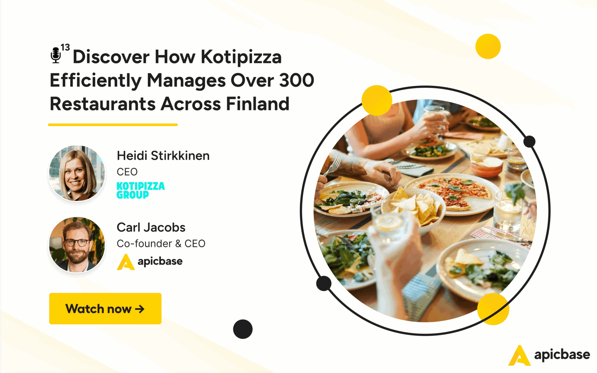 Heidi Stirkkinen - Kotipizza - Managing +300 Restaurants Efficiently