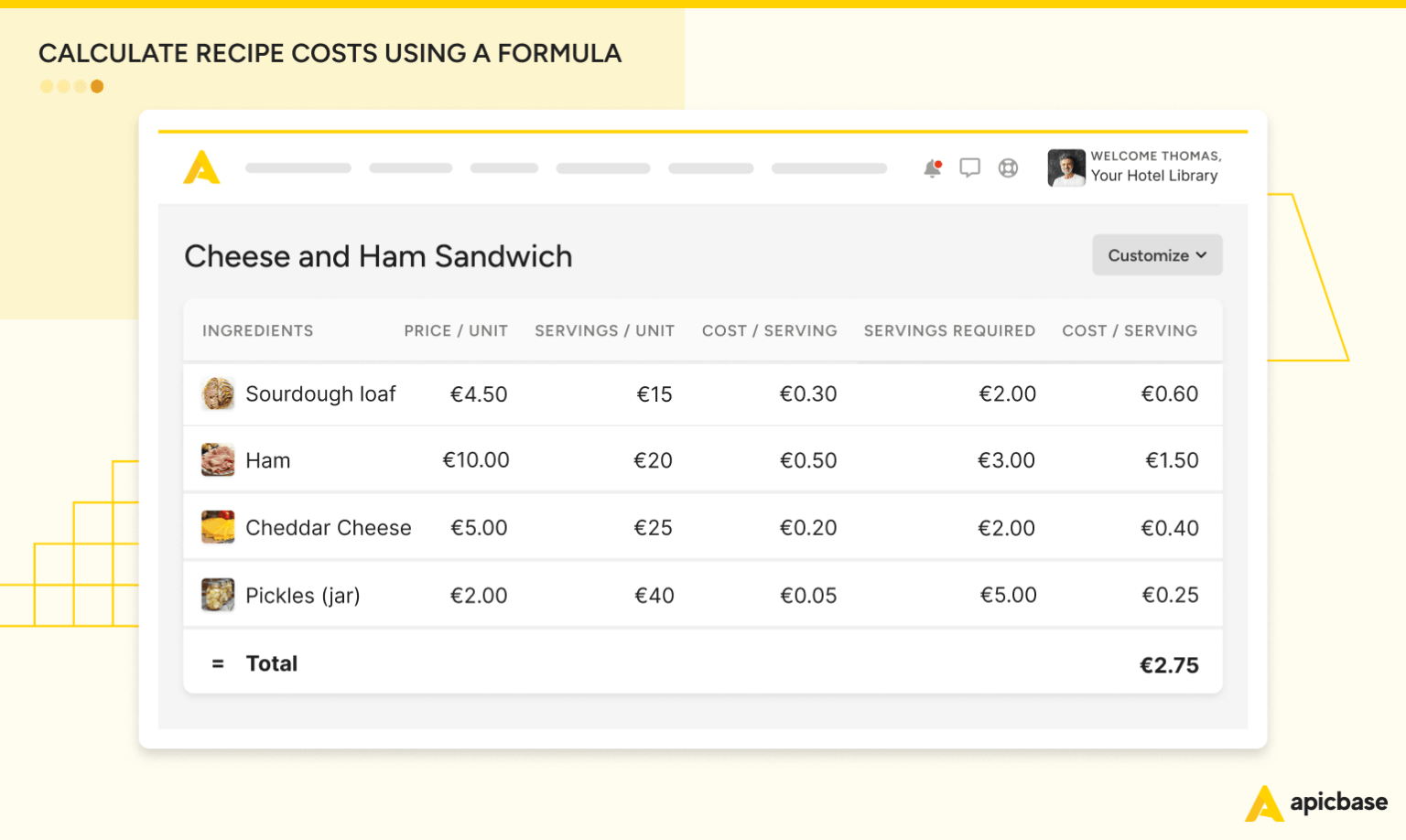 Recipe Costing for Restaurants: What it is, Why It is Important and How ...